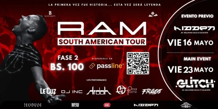 RAM DJ llega a La Paz - movidadealtura.com